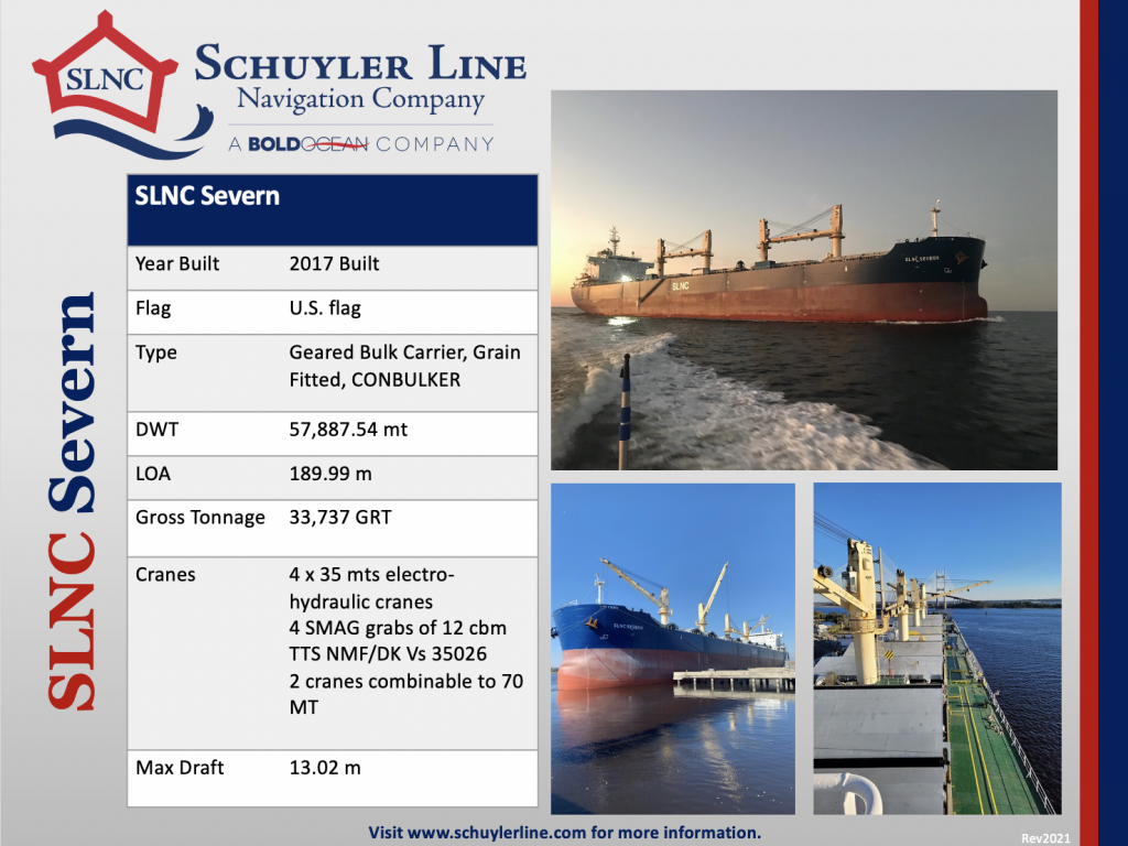 MV SLNC Severn - Schuyler Line Navigation Company, LLC