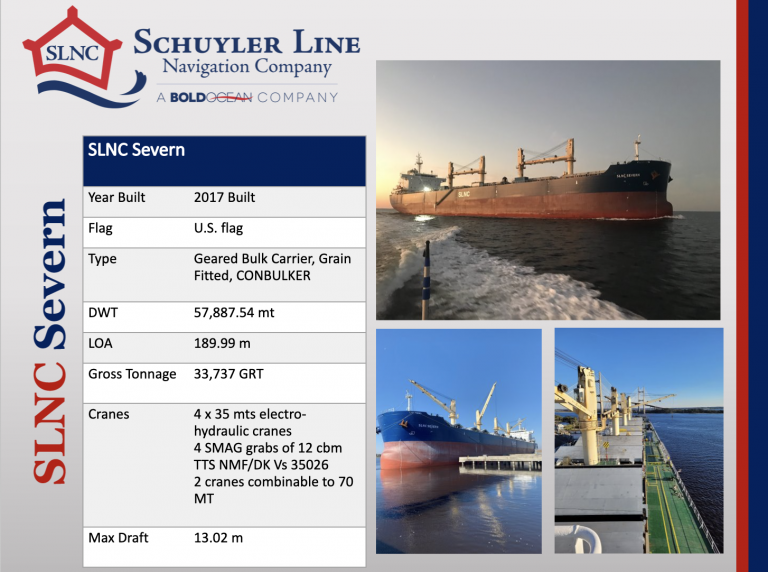 MV SLNC Severn - Schuyler Line Navigation Company, LLC